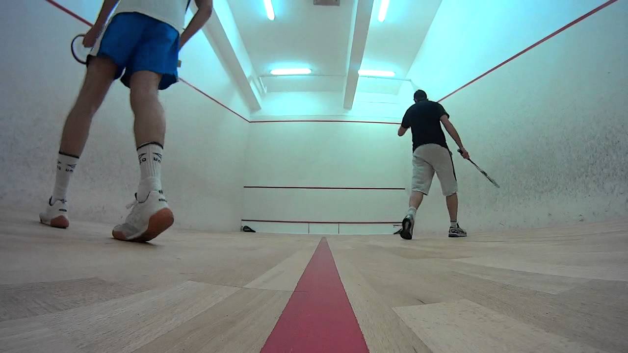 Squash game - YouTube