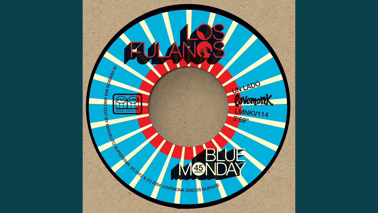 Blue Monday (45 Version) - YouTube