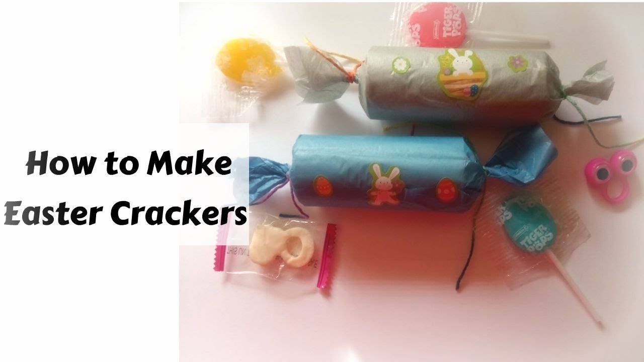 How to Make Easter Crackers/ Easy Easter Crafts - YouTube