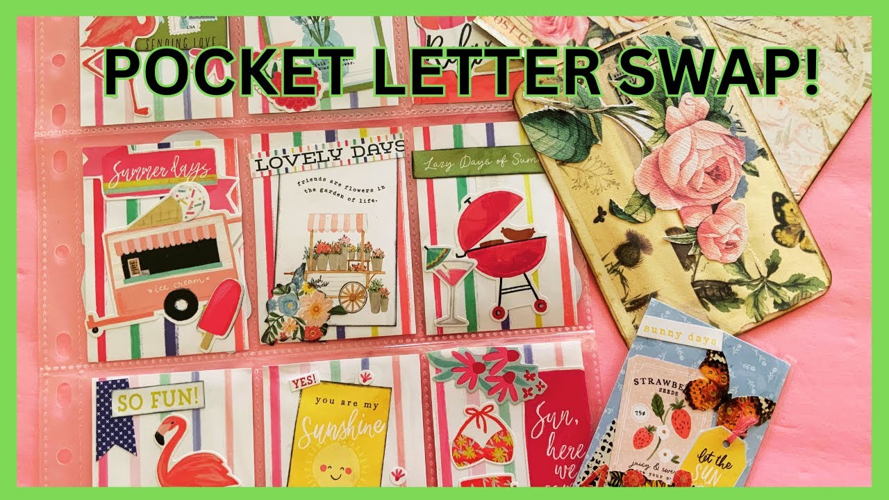 Pocket Letter Swap @scrapbooksandmemories #pocketletter May 15 2023 ...