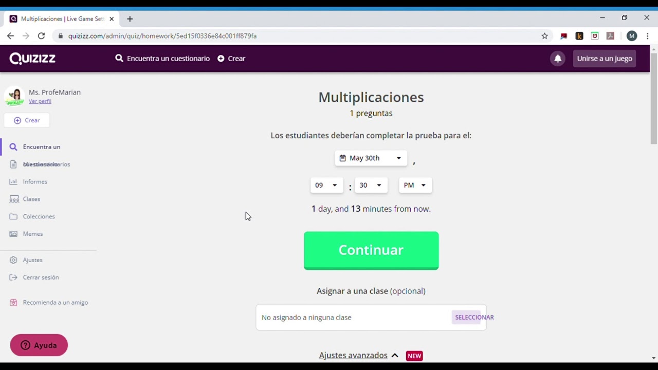 Taller 1 Cómo Utilizar La Herramienta Quizziz 2020 Youtube