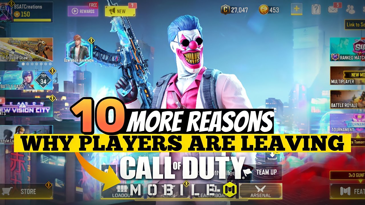 10 More Reasons Why Players Are Leaving COD Mobile #codm - YouTube