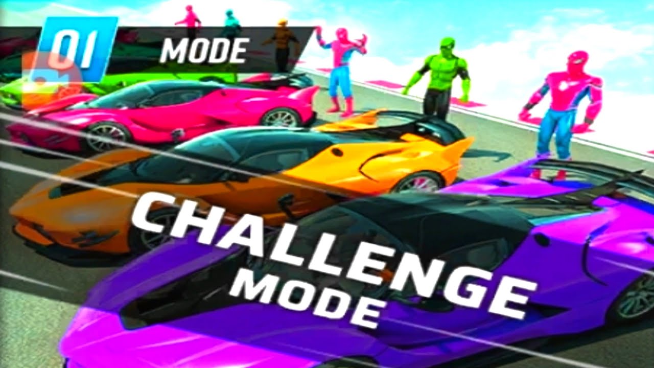 Spider-Man racing game - YouTube