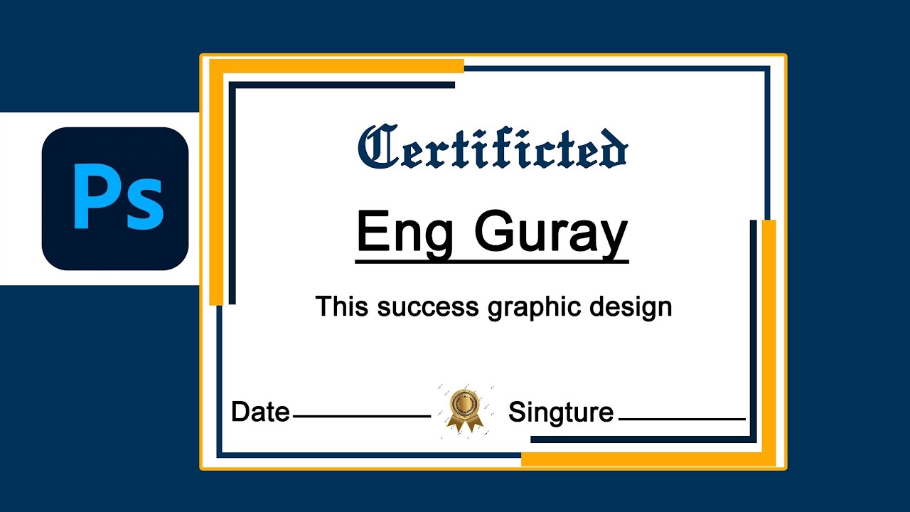 Sida loo sameeyo shahaado in photoshop - YouTube