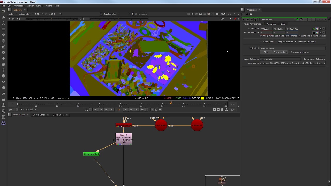 V-Ray for NUKE — CryptoMatte - YouTube