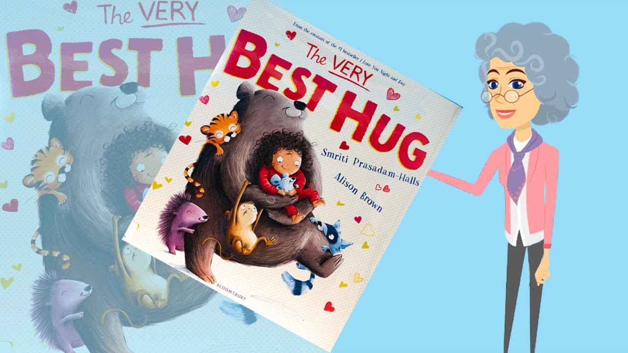 Read along | The Very Best Hug (with Highlighted words) - YouTube