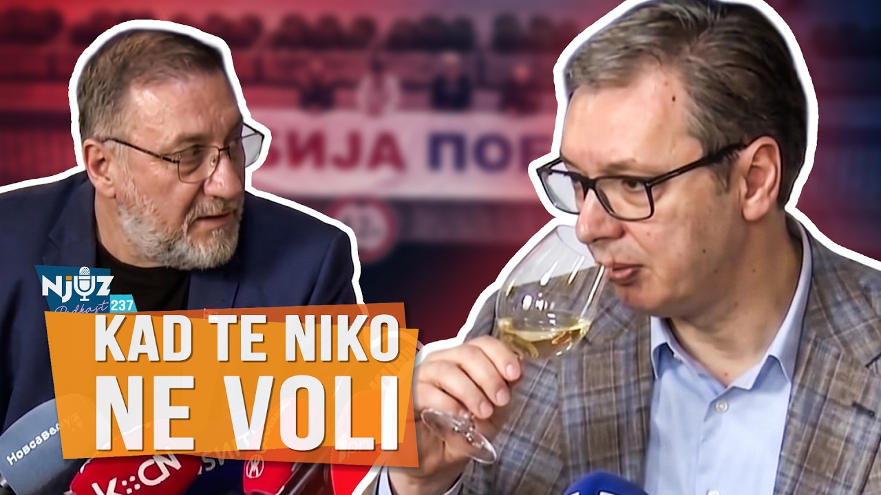 Kolika je mašinerija potrebna kad te niko ne voli? Vučić, bensedini i 2 ...