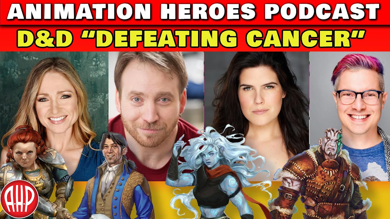 "Defeating Cancer For Children" | Animation Heroes Podcast | D&D ...