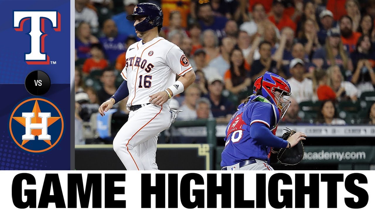 Rangers vs. Astros Game Highlights (5/15/21) | MLB Highlights - YouTube