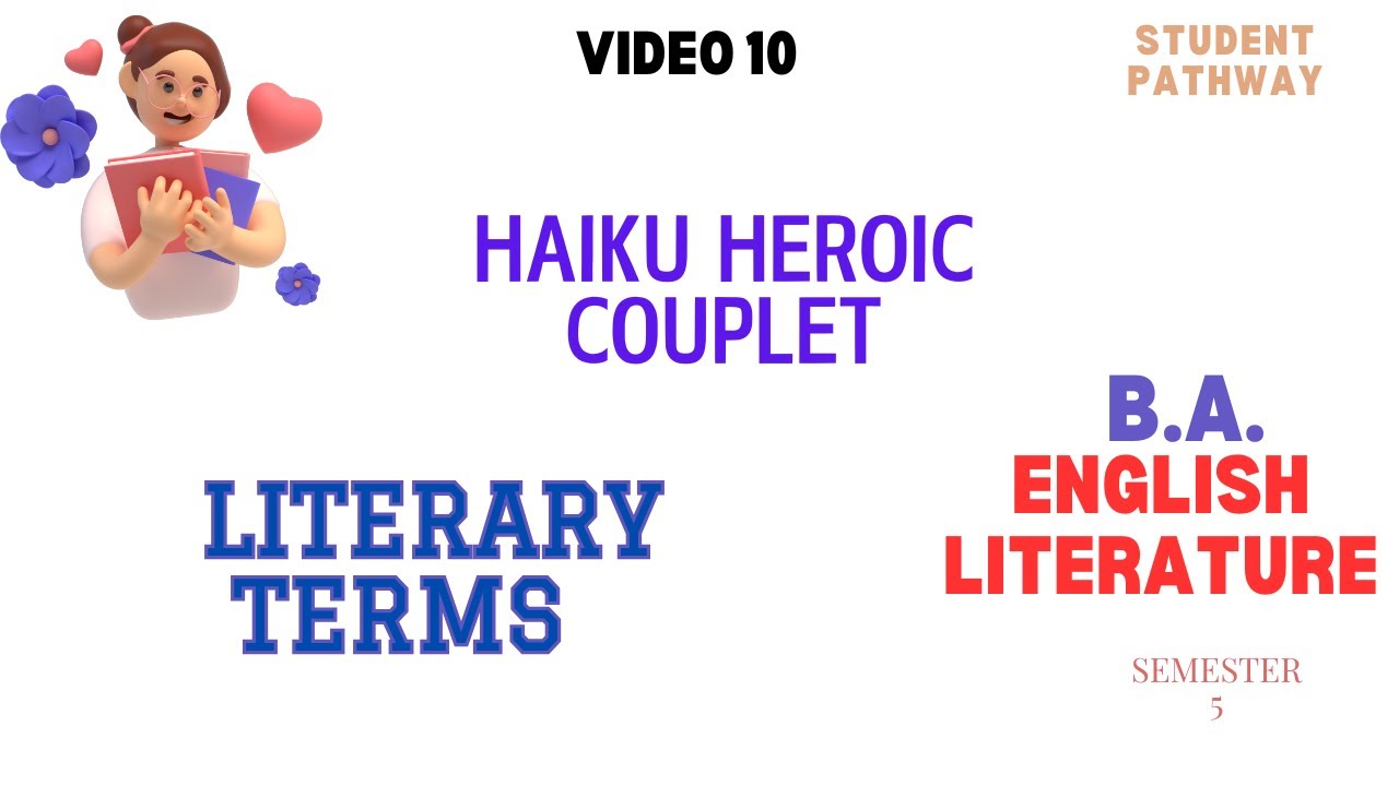 B.A. English Literature | Haiku and Heroic Couplet | Literary Terms ...