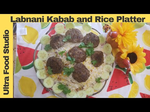 Labnani kabab and Rice Platter | Quick and Easy kabab recipe - YouTube