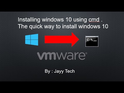 Installing windows 10 using cmd . The quick way to install windows 10 ...