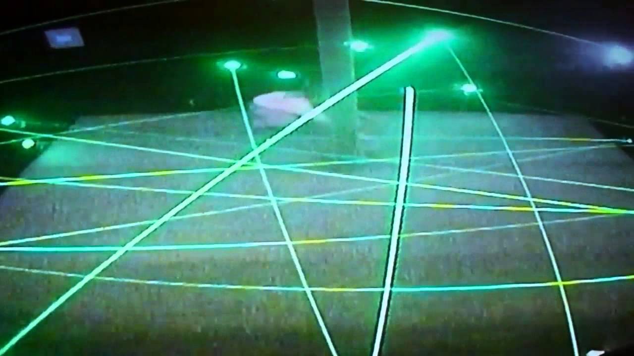 Chuck E Cheese Laser Challenge - YouTube