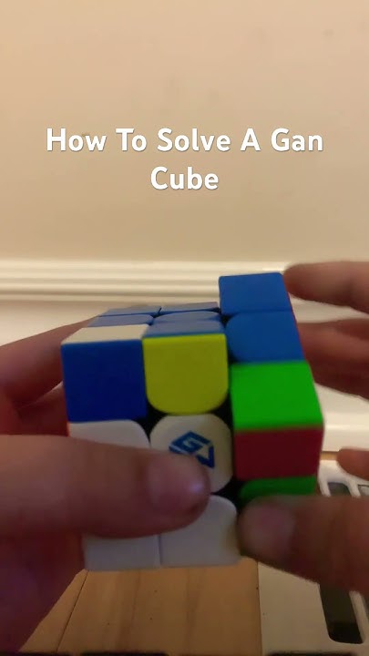 How To Solve A Gan Cube #shorts #tutorial #cubes - YouTube