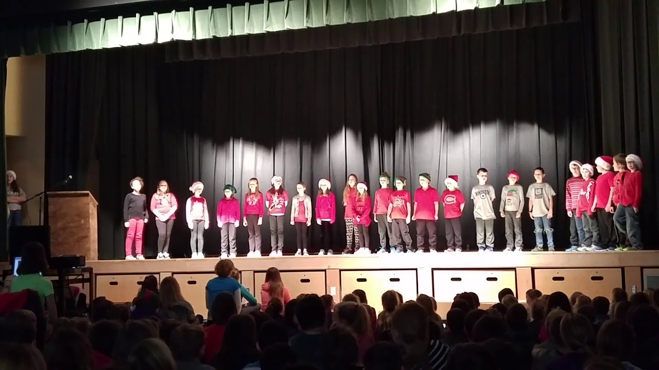 Christmas Concert 2016 Mrs. Duddy/ Ms. Ede's Grade 4 Class - YouTube
