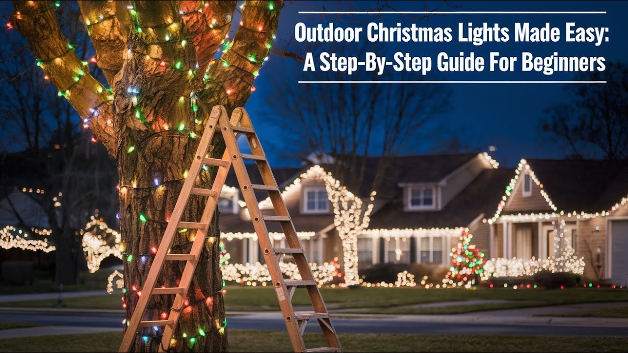 Outdoor Christmas Lights Made Easy A Step-by-Step Guide for Beginners ...