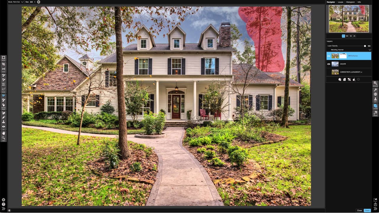 Masking Trees with ON1 Photo 10 - YouTube