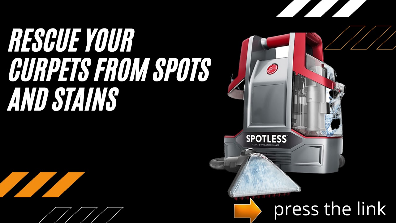 Hoover Spotless Portable Carpet & Upholstery Spot Cleaner, FH11300PC ...