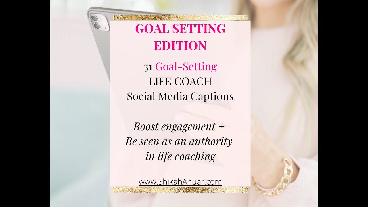 Goal-Setting Captions | Done for you captions | Captions for Achieving ...