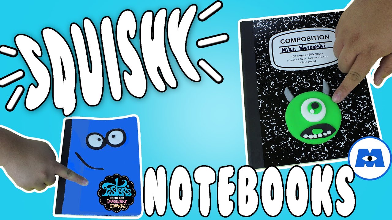 DIY | Squishy Notebooks - HOW TO MAKE A SQUISHY NOTEBOOK!!! - BACK TO ...
