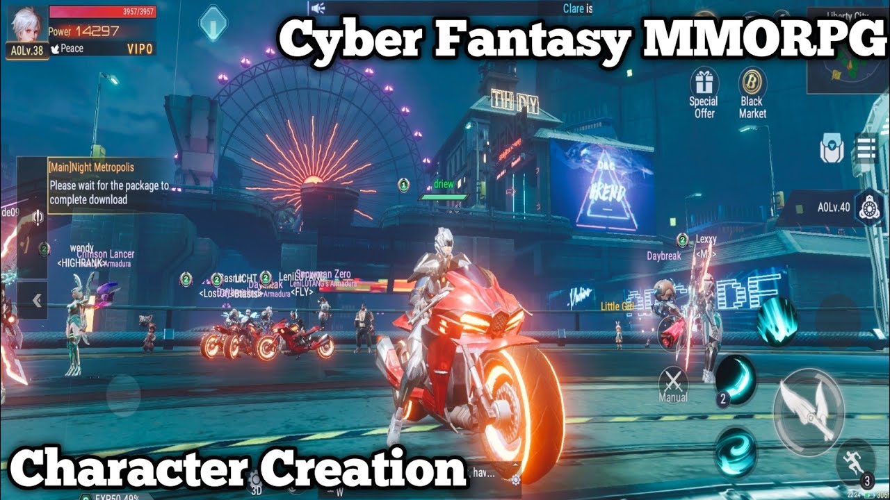 Cyber Fantasy | Character Creation and Starter Quests - YouTube