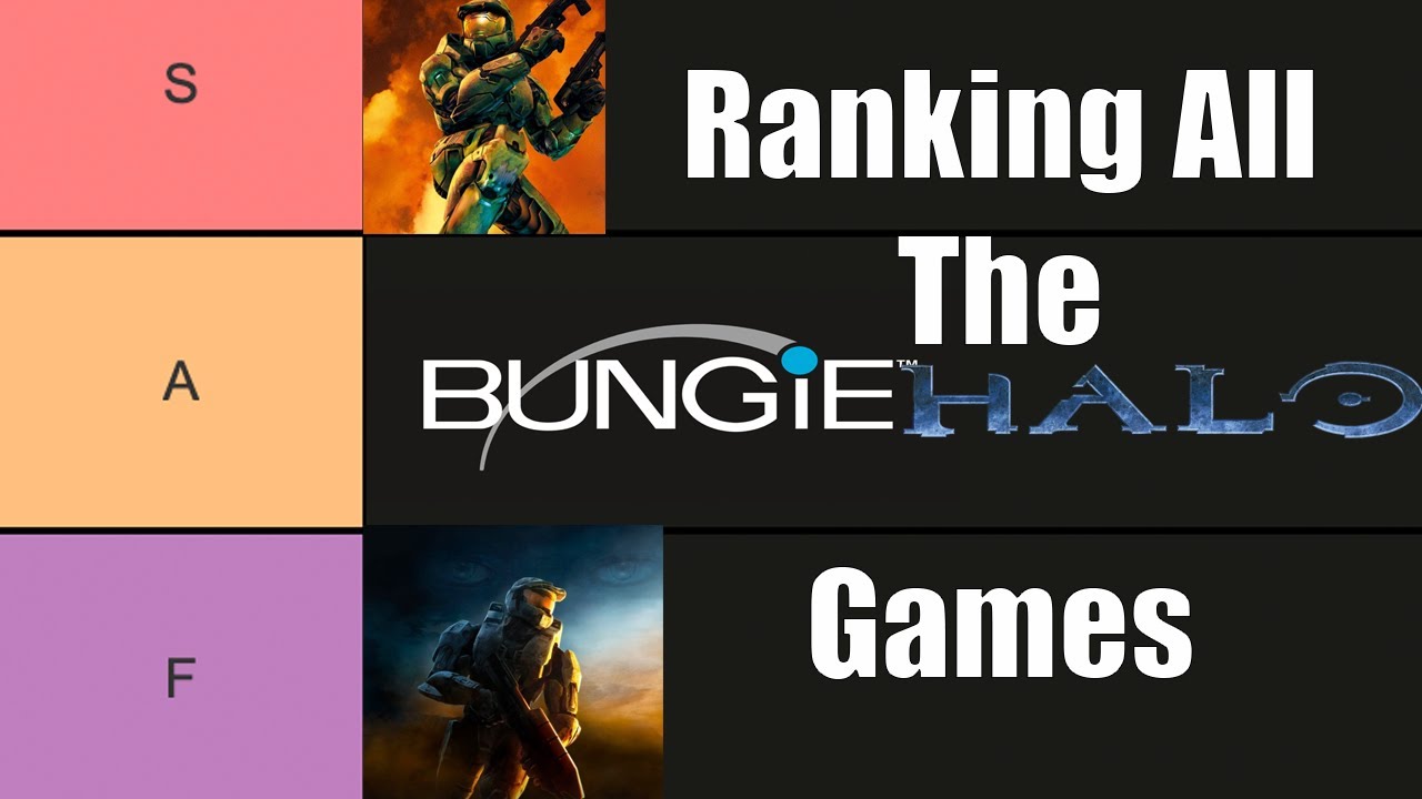 Ranking All the BUNGIE Halo Games - YouTube