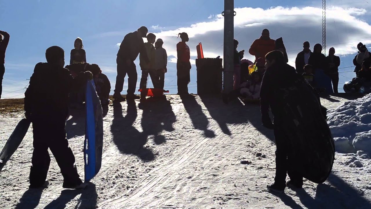 Sledding Jumping Racing at Ruby Hill Rail Yard Denver, CO - YouTube