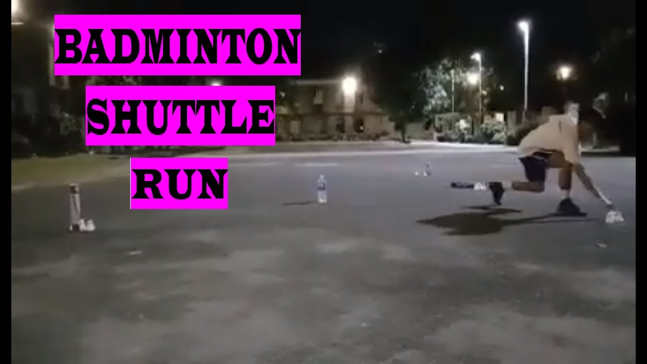 Badminton Shuttle Run - YouTube