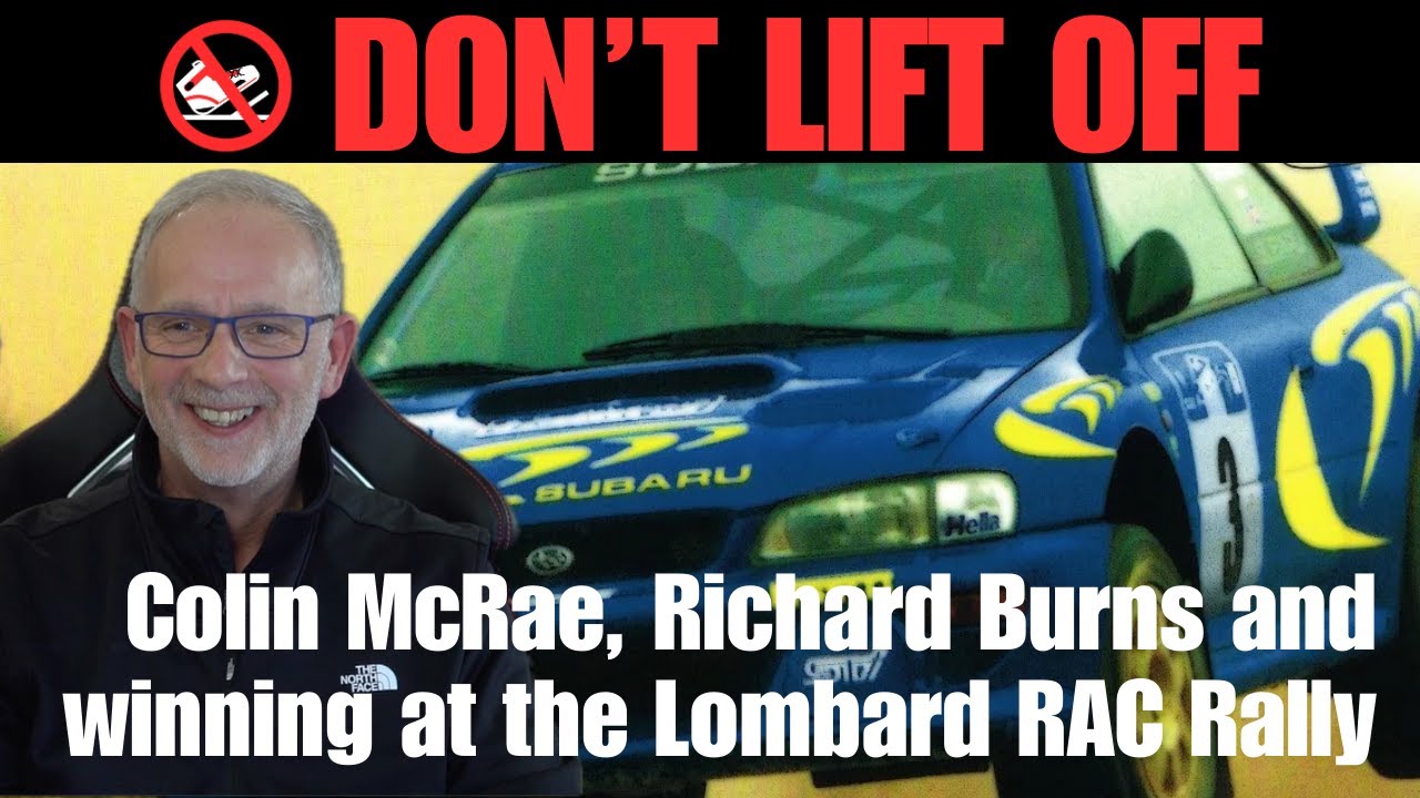 Colin McRae, Richard Burns and winning at the Lombard RAC Rally | Kevin ...