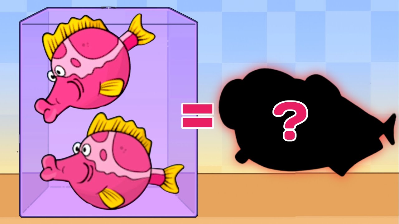 Merge Fish Drop Puzzle, Merge Memes Fish Evolution Max Level Gameplay ...