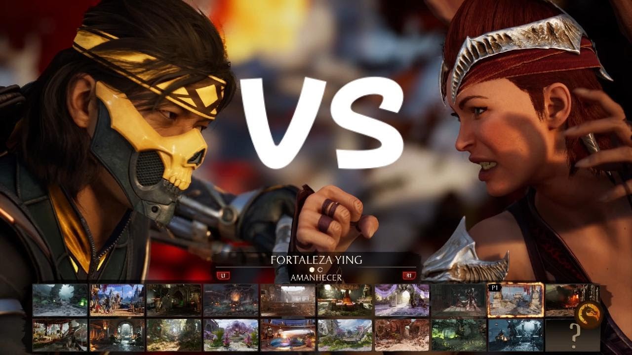 Mortal Kombat 1 - Takeda vs. Nitara - YouTube