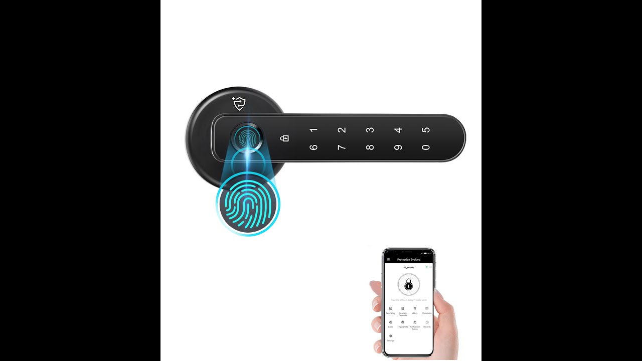 SmartAccess X1: Fingerprint/Passcode Smart Lock Features/Overview - YouTube