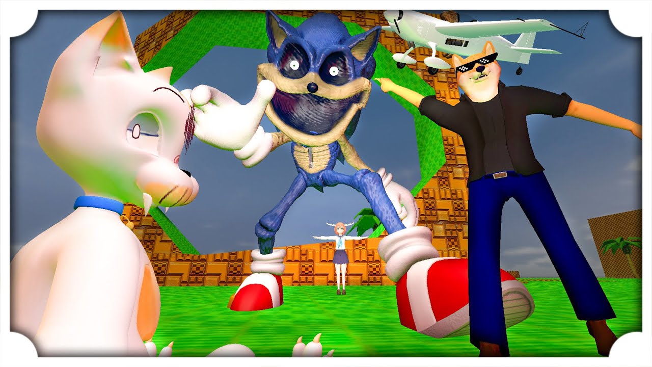 AFFRONTIAMO SONIC.EXE SU GMOD CON POGGODOGGO! - YouTube