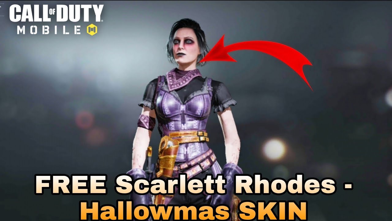 HOW TO UNLOCK FREE Scarlett Rhodes - Hallowmas SKIN IN CALL OF DUTY ...