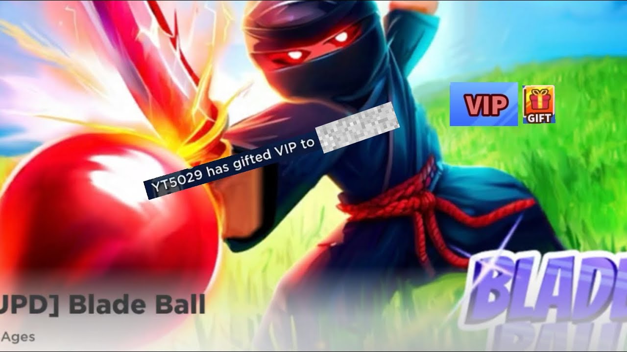 Blade Ball VIP giveaway | #bladeball #roblox #vip #gift | - YouTube