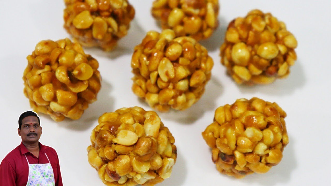 செம்ம ஸ்நாக் 😋 கடலை மிட்டாய் | Kadalai Mittai | Balaji's Kitchen - YouTube