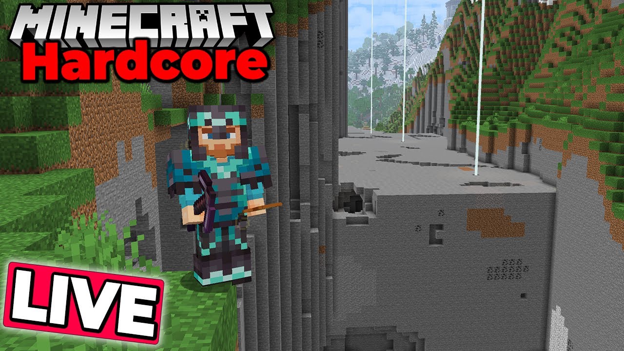 YES I am still DIGGING THE RIVER! Hardcore Minecraft 1.21.4 survival - YouTube