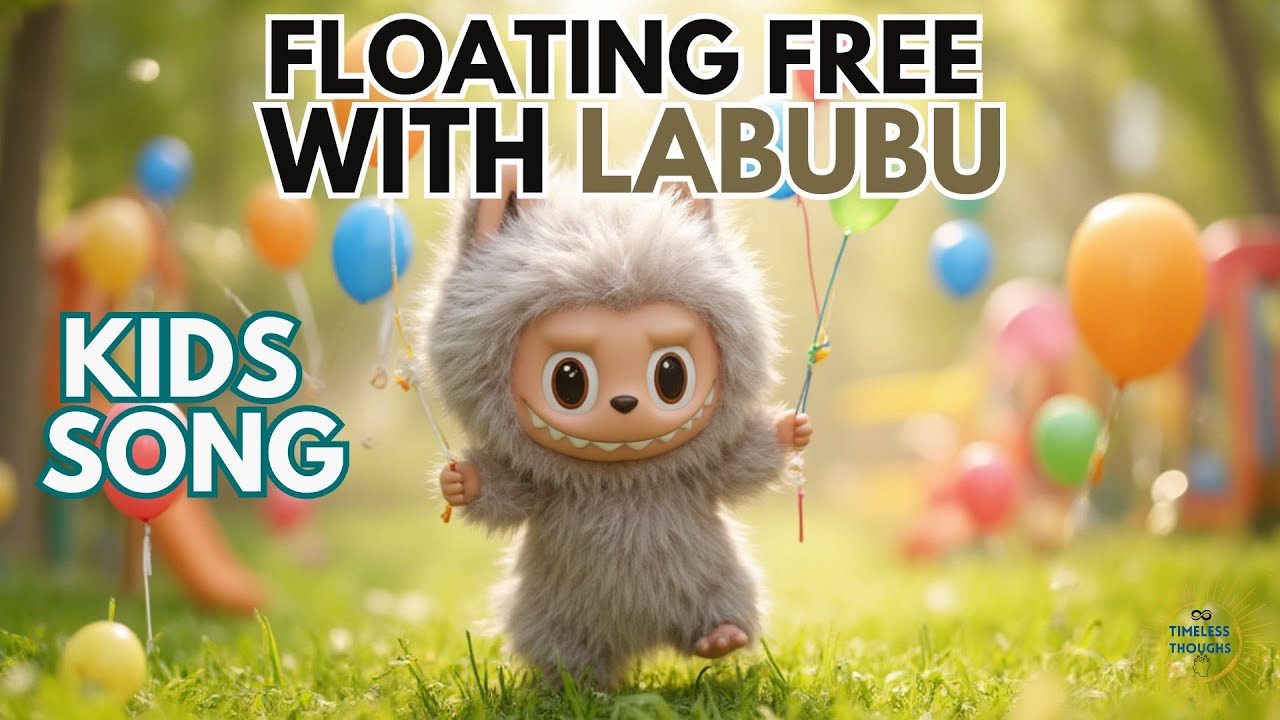 FLOATING FREE WITH LABUBU - LABUBU SONG | NURSERY RHYMES | KIDS SONG ...