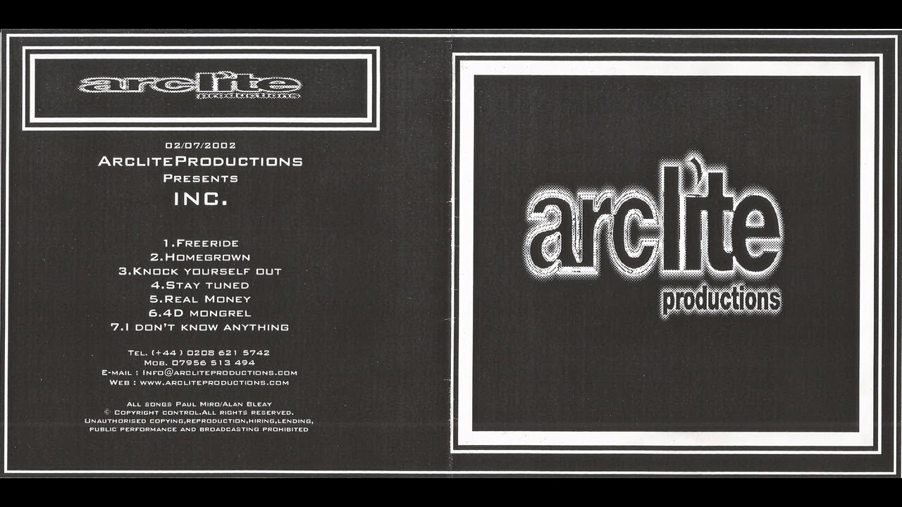 Arclite Production Present: Inc [Album Full] HQ - YouTube
