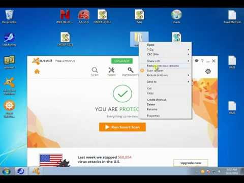An Avast Free AV Ransomware Test