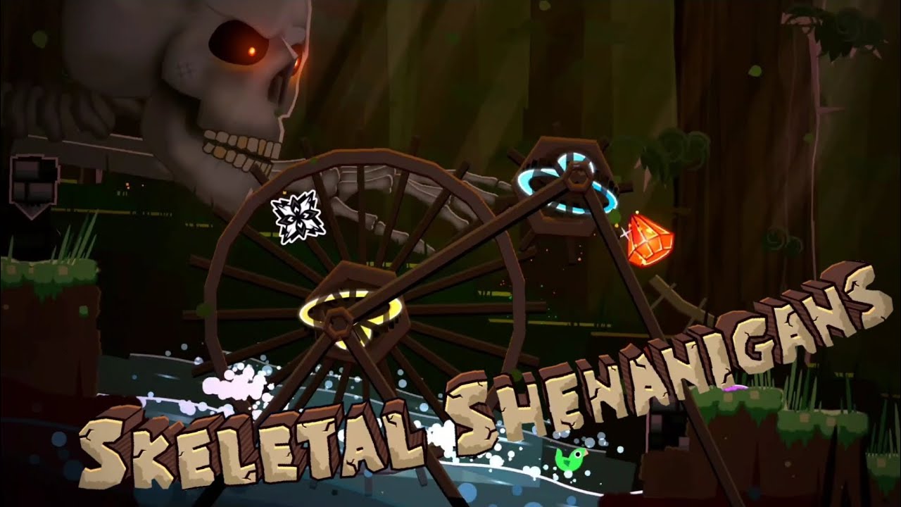 "Skeletal Shenanigans" by YoReid & Airzyy | Geometry dash [mobile ...