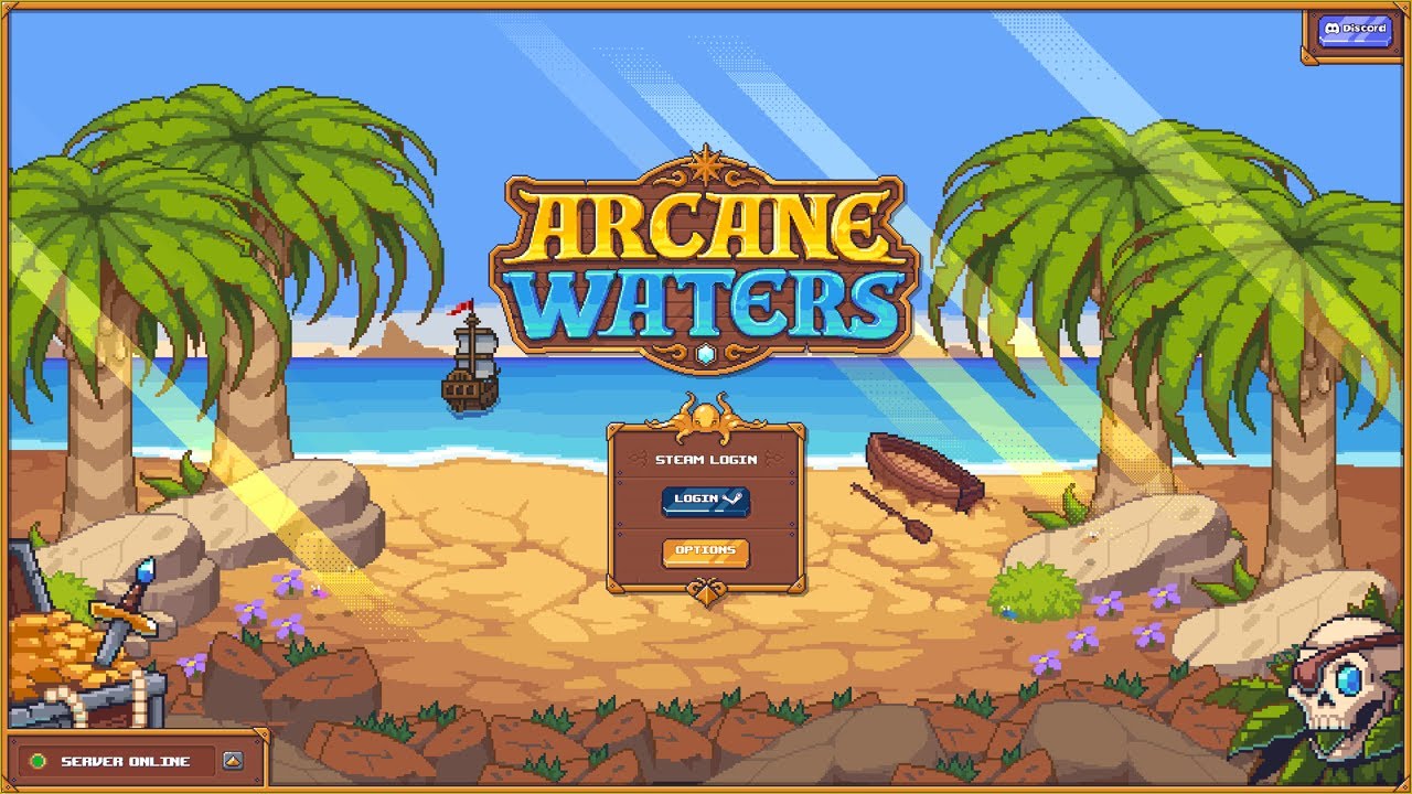 Arcane Waters Gameplay (PC - Open World Pirate Adventure Game) - YouTube