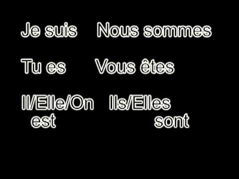 ETRE Verb Song (French) - YouTube