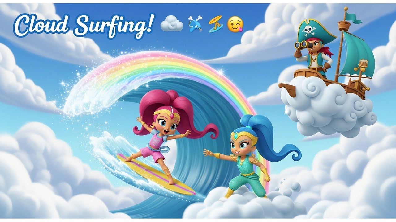 RAINBOW VALLEY |Shimmer and Shine: Cloud Surfing Saga – Wave Wonders ...