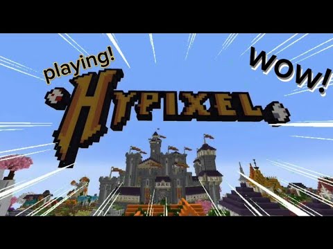 I installed Minecraft!! (Minecraft Hypixel games) - YouTube