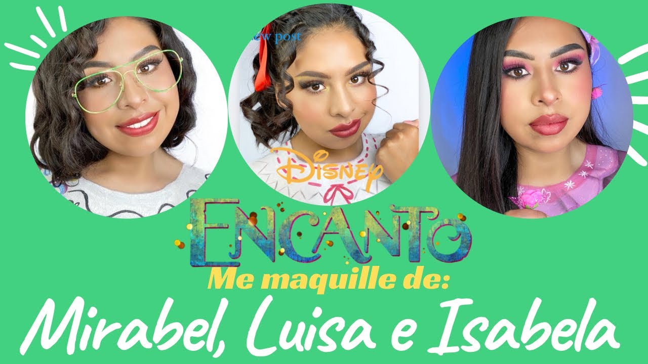Recopilación de TikTok de los maquilles de ENCANTO 🌸🌺🌹| Jonna Maryo ...