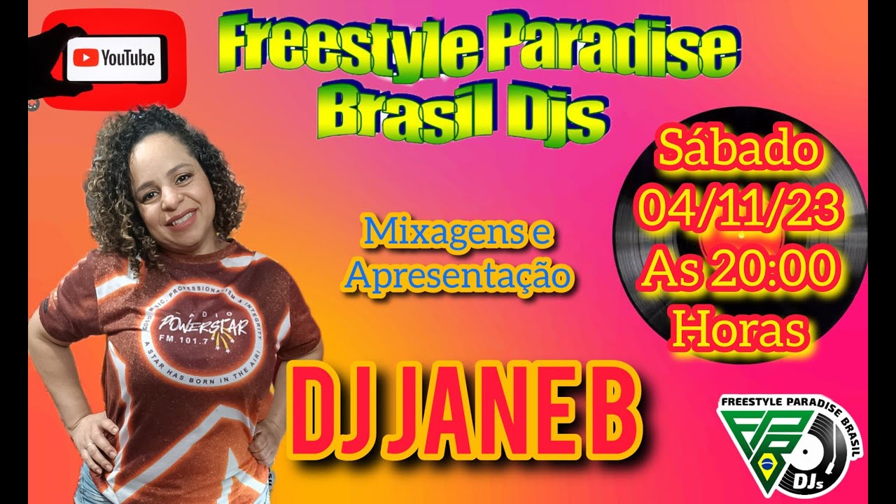 Dj Jane B - Freestyle Paradise Brasil Djs - 04/11/2023 - YouTube