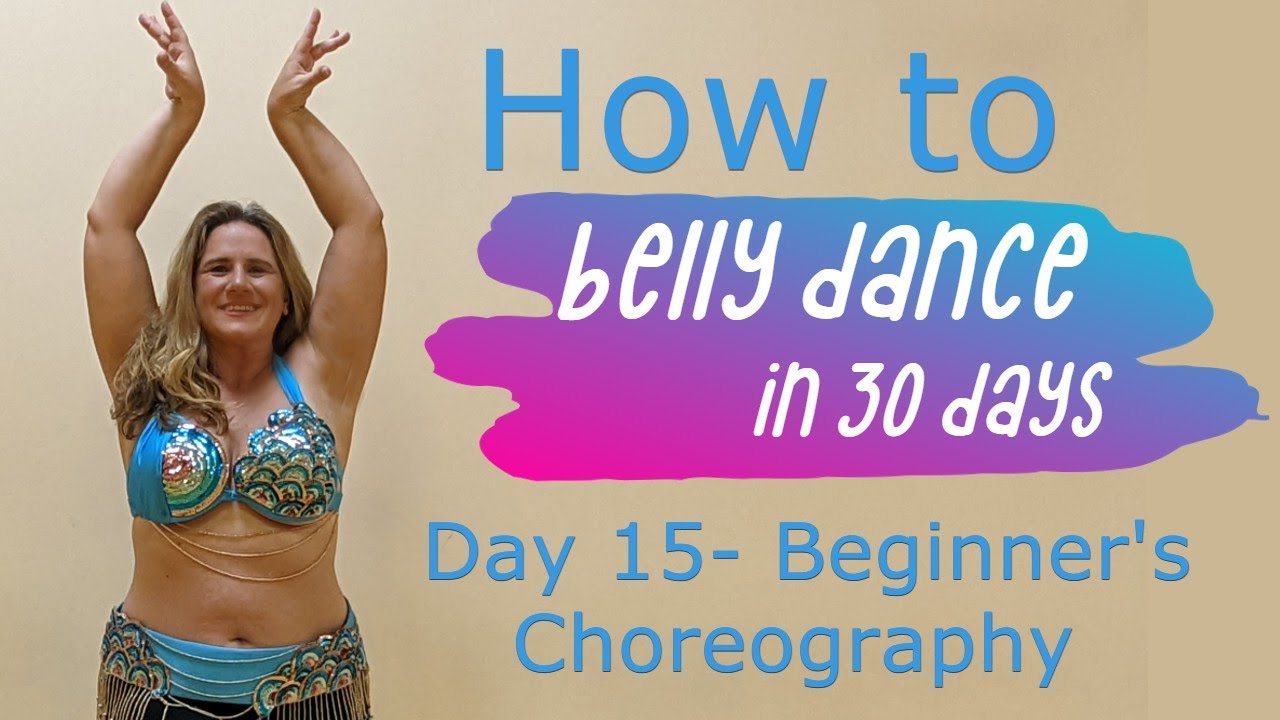 How to Belly Dance - Beginner's Choreography Practice Combination - YouTube