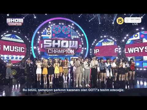 [200429] GOT7 Not By The Moon'un İlk Birinciliği - Show Champion [Türkçe Altyazılı]