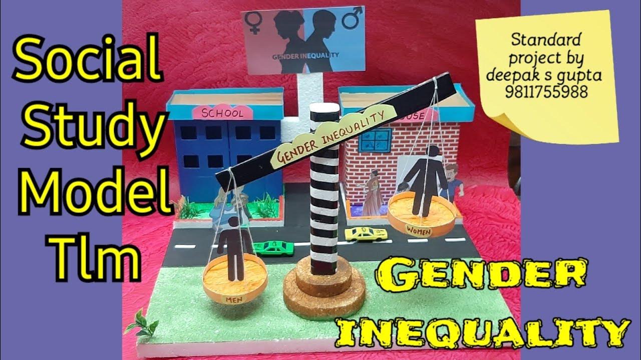 gender inequality 3d model #genderinequality #socialcause # ...